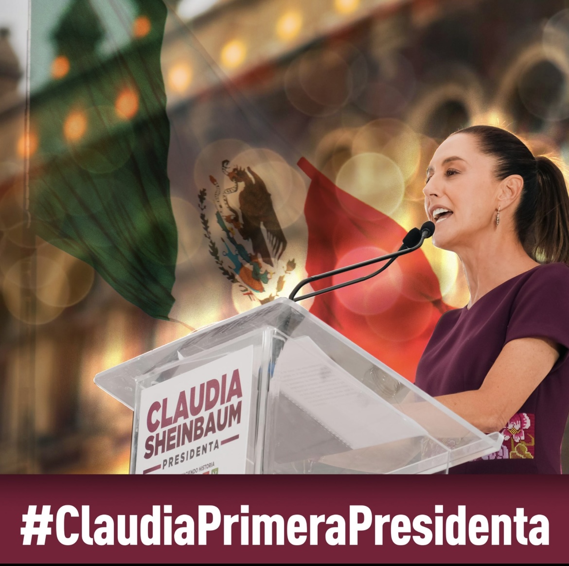 Claudia Sheinbaum primer Presidenta de México. - Esfera Pública